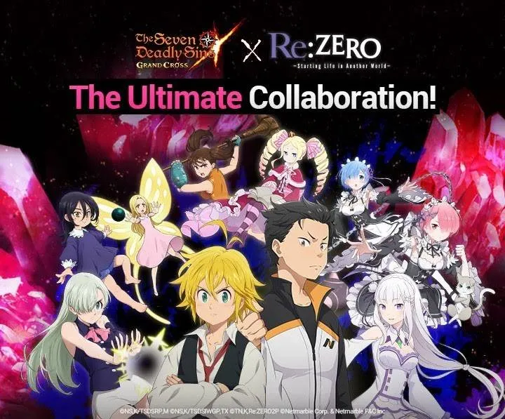 7DS x Re:Zero Collab Events - The Seven Deadly Sins: Grand Cross ...