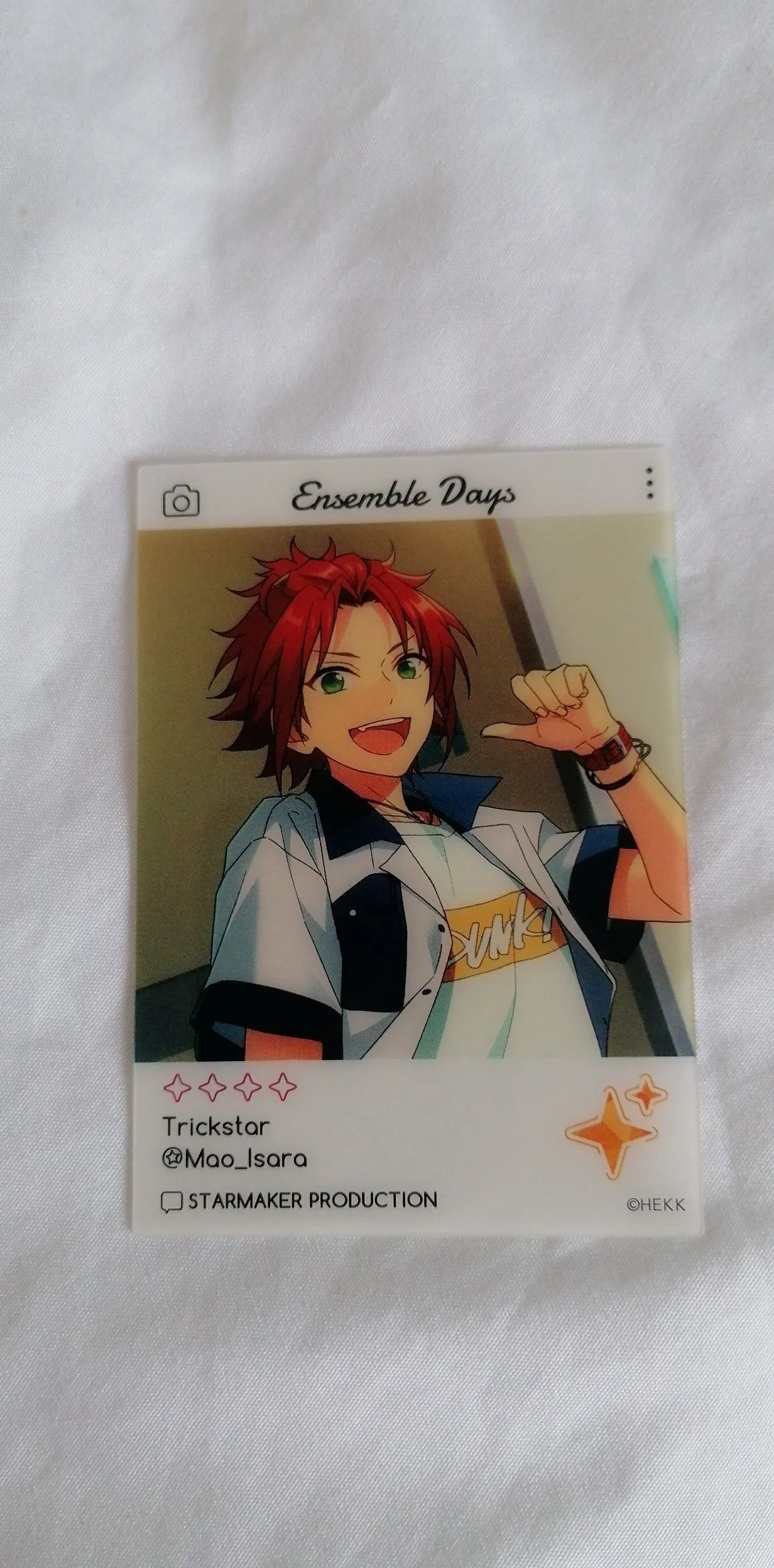 EnStars Emoca Clear Card - Ensemble Stars!! Music | Japanese - QooApp ...