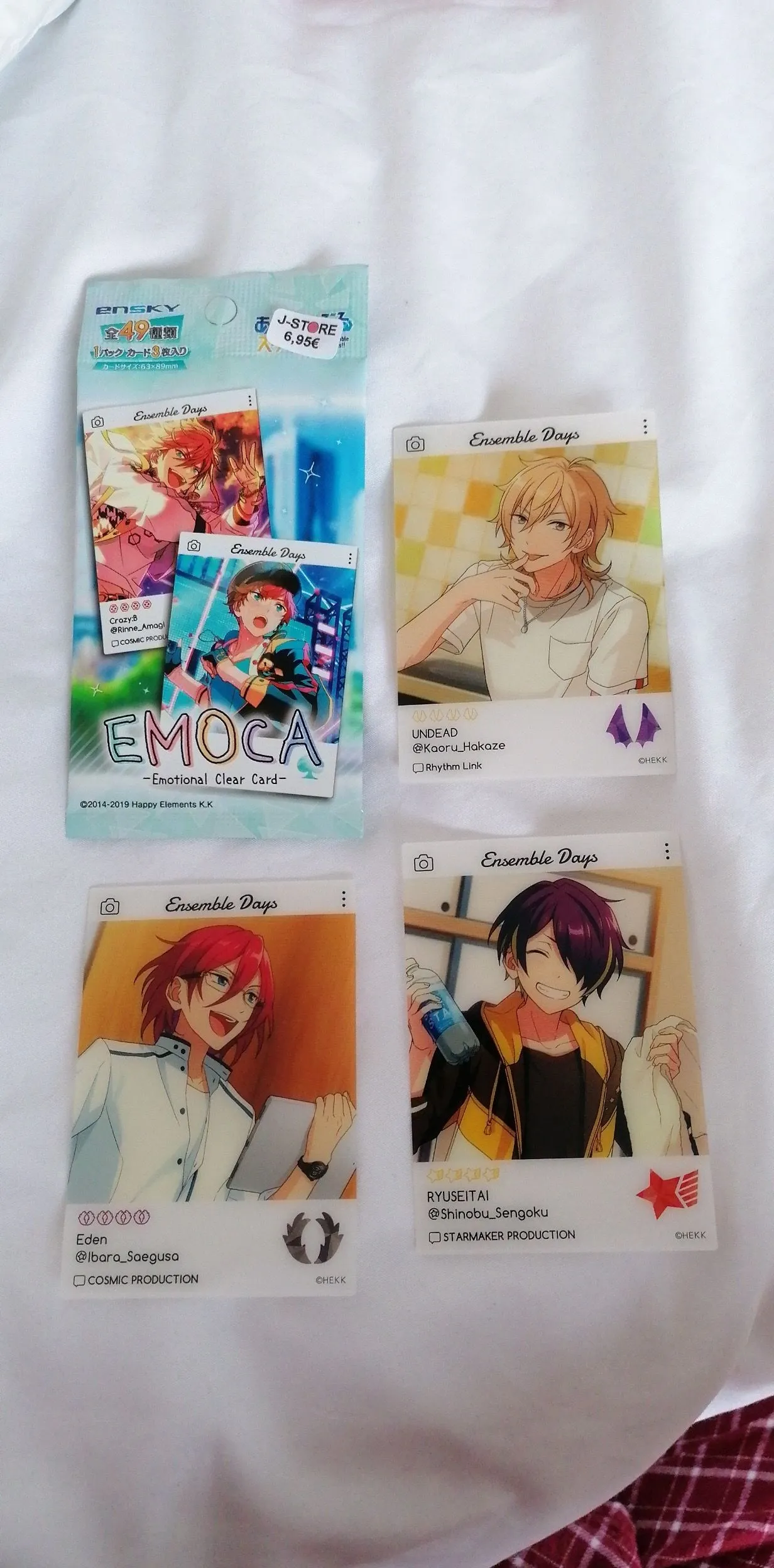 EnStars Emoca Clear Card - Ensemble Stars!! Music | Japanese - QooApp ...