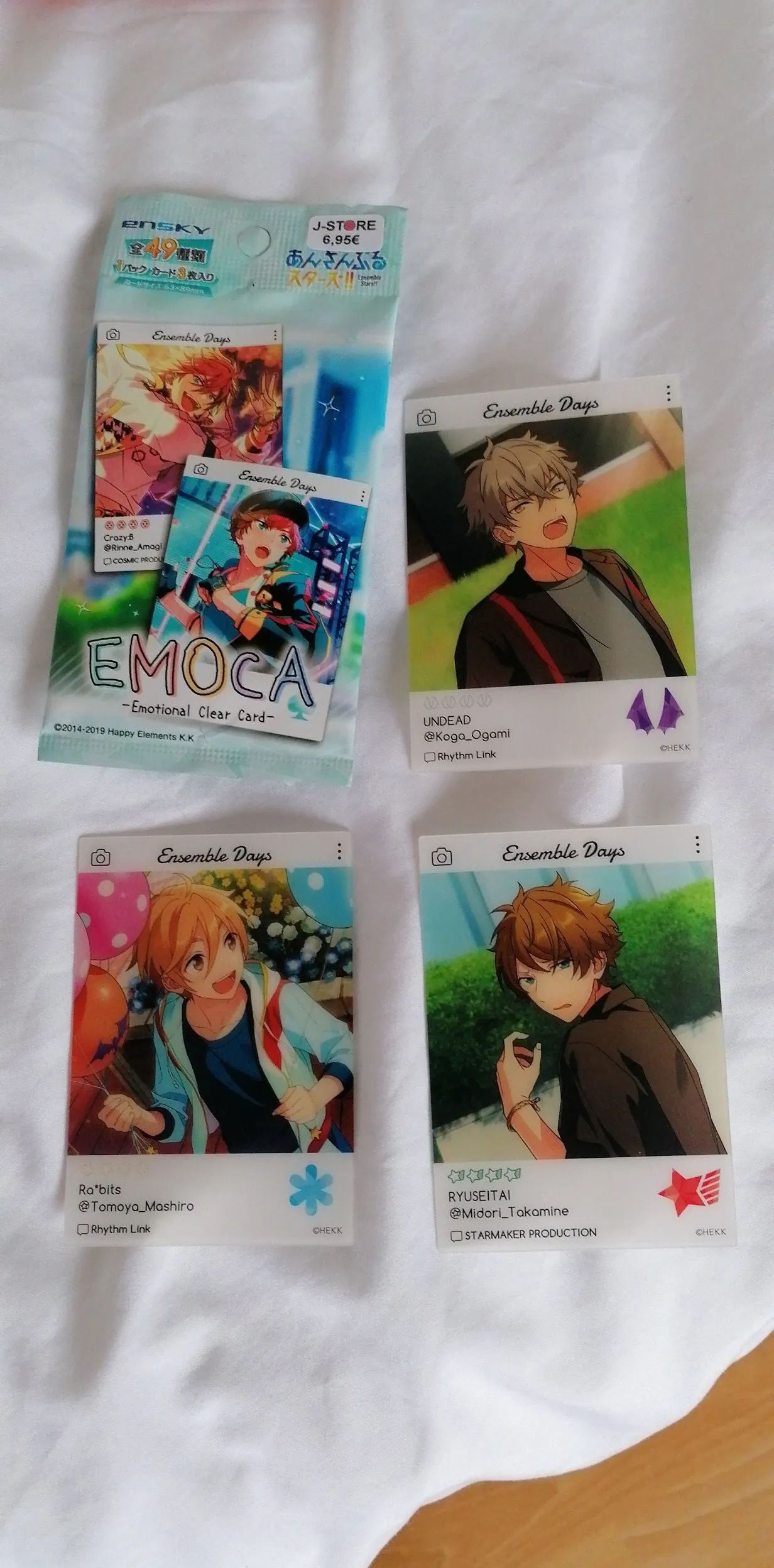 EnStars Emoca Clear Card - Ensemble Stars!! Music | Japanese - QooApp ...