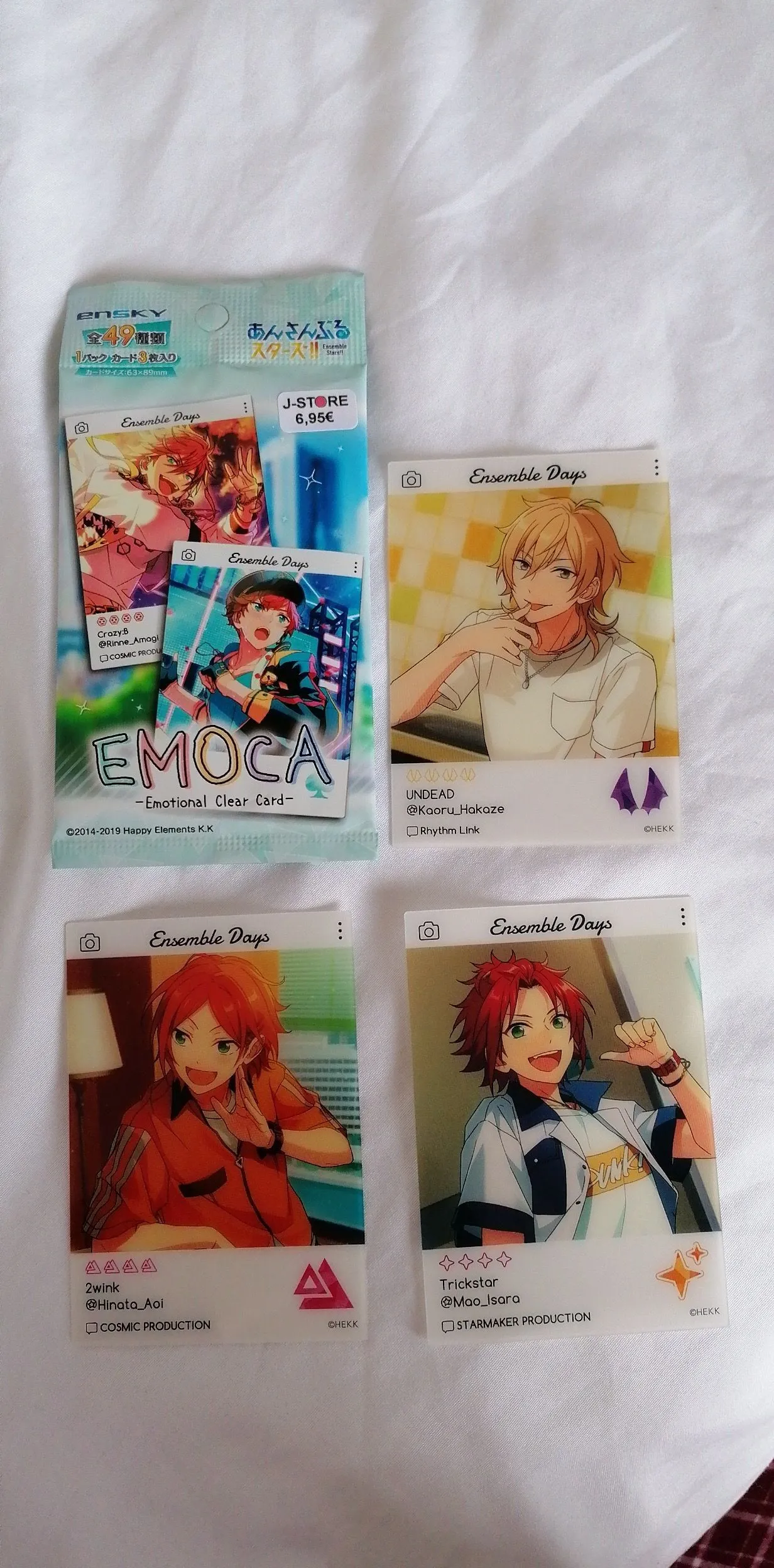 EnStars Emoca Clear Card - Ensemble Stars!! Music | Japanese - QooApp ...