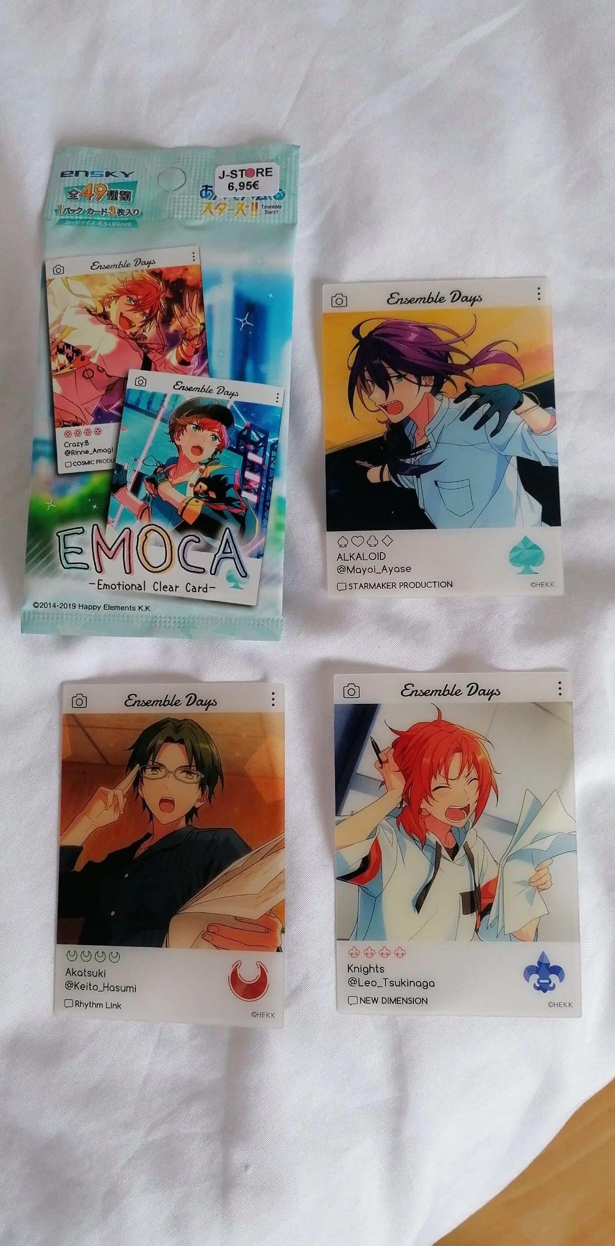 EnStars Emoca Clear Card - Ensemble Stars!! Music | Japanese - QooApp ...