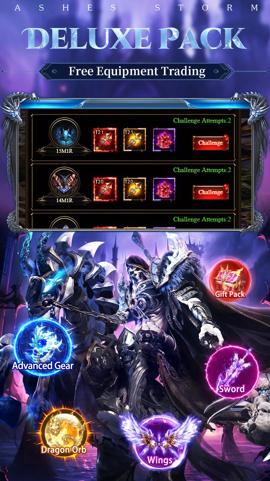 [下載] Ashes Storm-Mythical Idle Fantasy Magic RPG - QooApp 遊戲庫