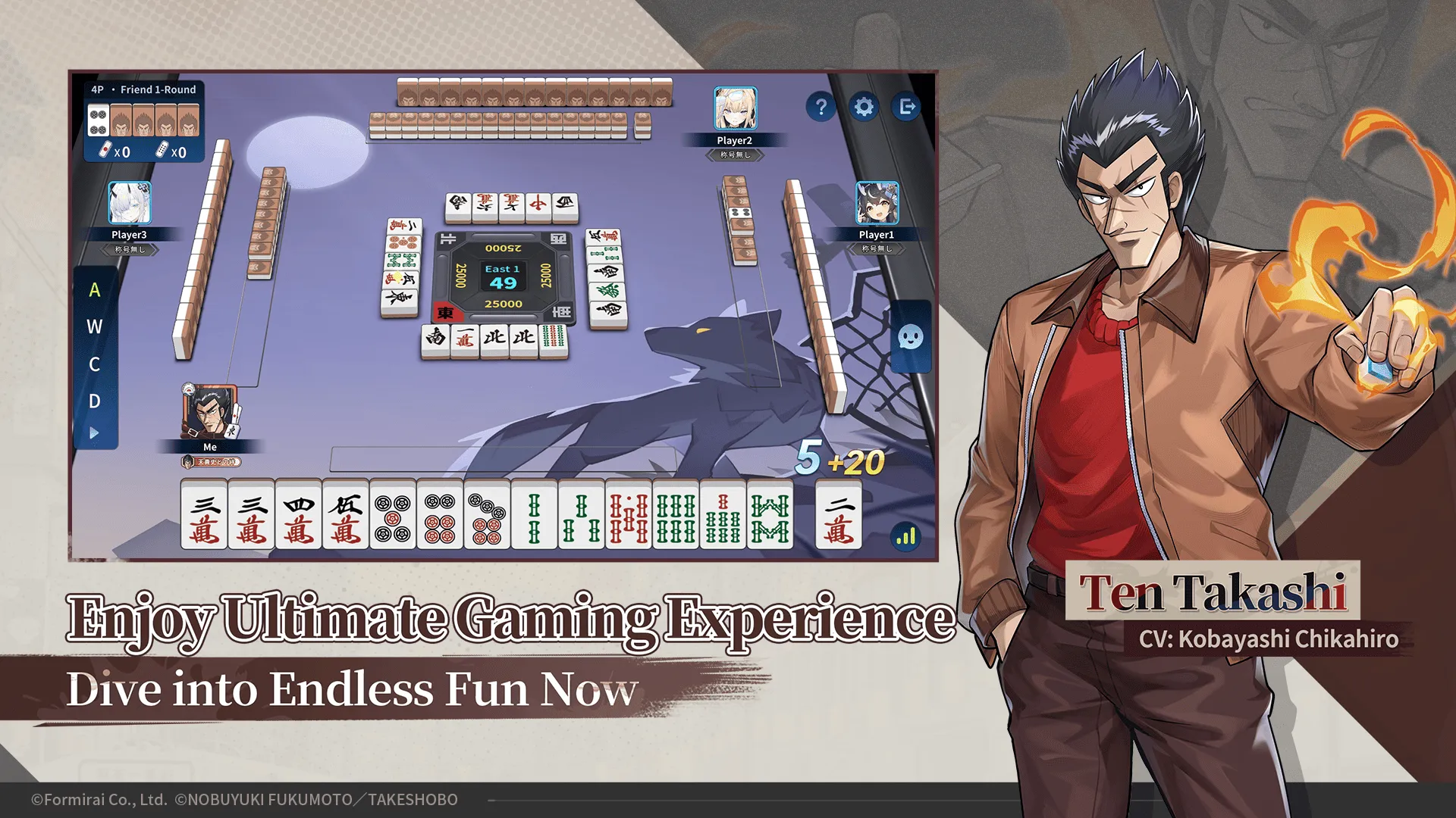 [Download] Riichi City × Akagi&Ten - QooApp Game Store
