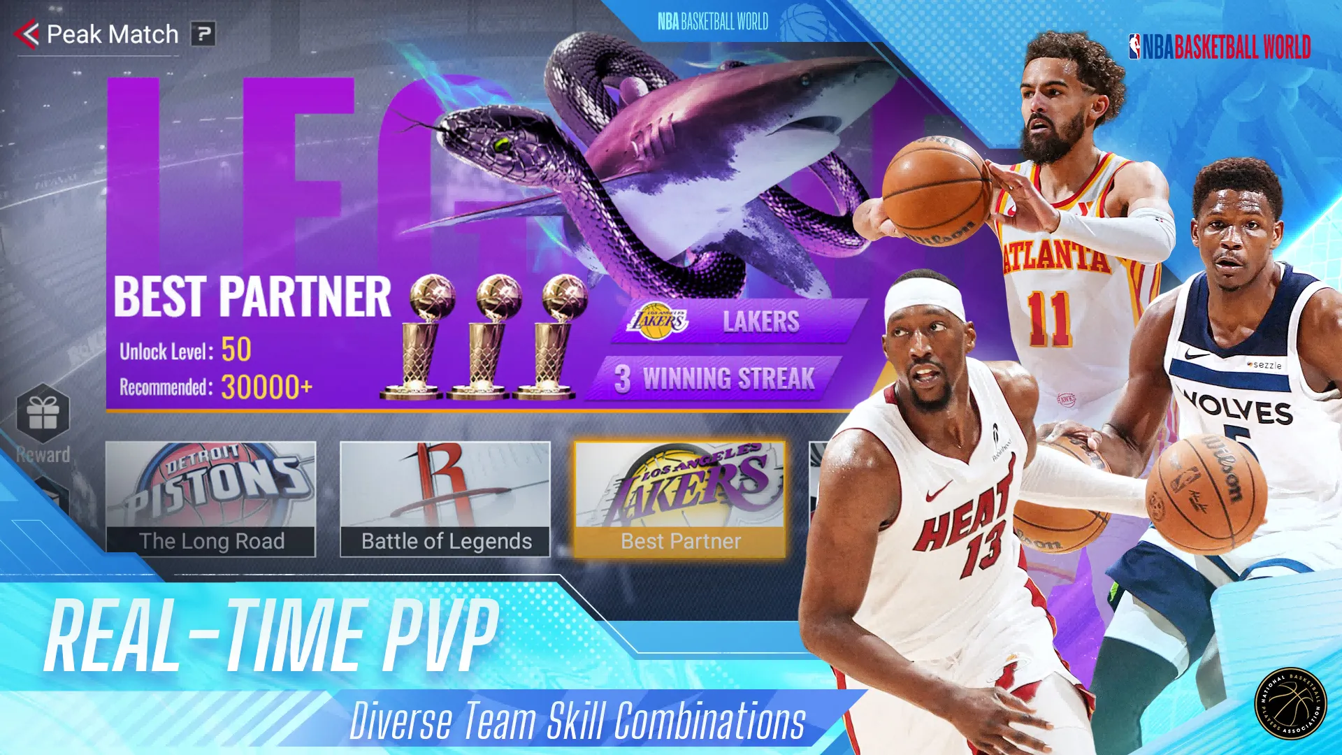 [ติดตั้งผ่าน] NBA Basketball World - QooApp คลังเกม